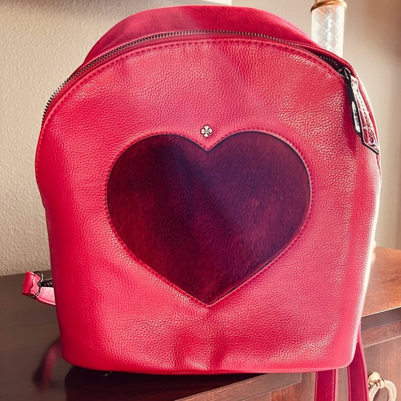 Doca | Accessories | Nwt Doca Backpack Gorgeous Hot Red Color New With ...